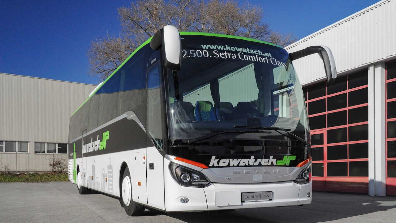 Setra, nuovo traguardo per il ComfortClass 500 | AUTOBUS Web - La ...