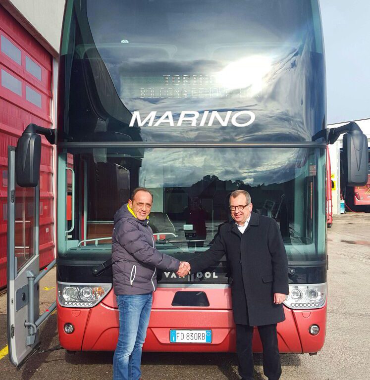 Van Hool, gli Astromega di Marino Autolinee | AUTOBUS Web - La rivista ...