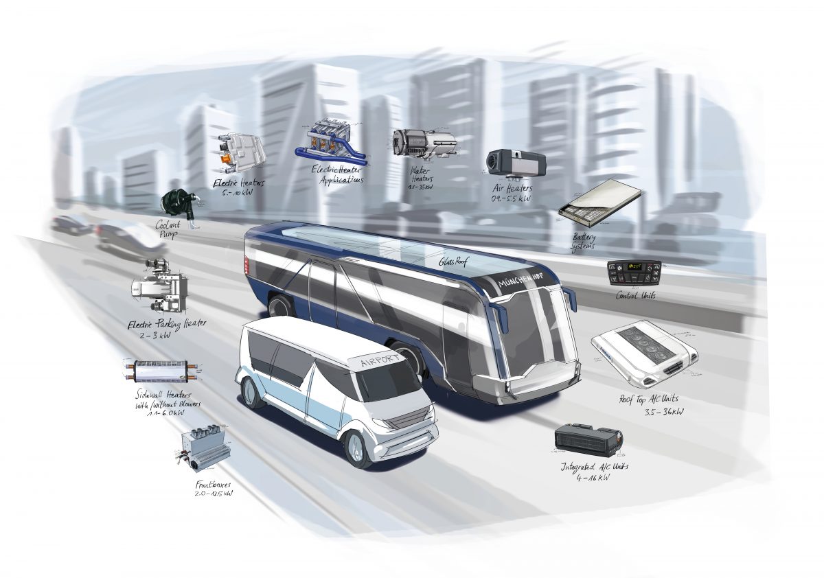 Webasto e la transizione ai bus elettrici con i moduli batteria ...