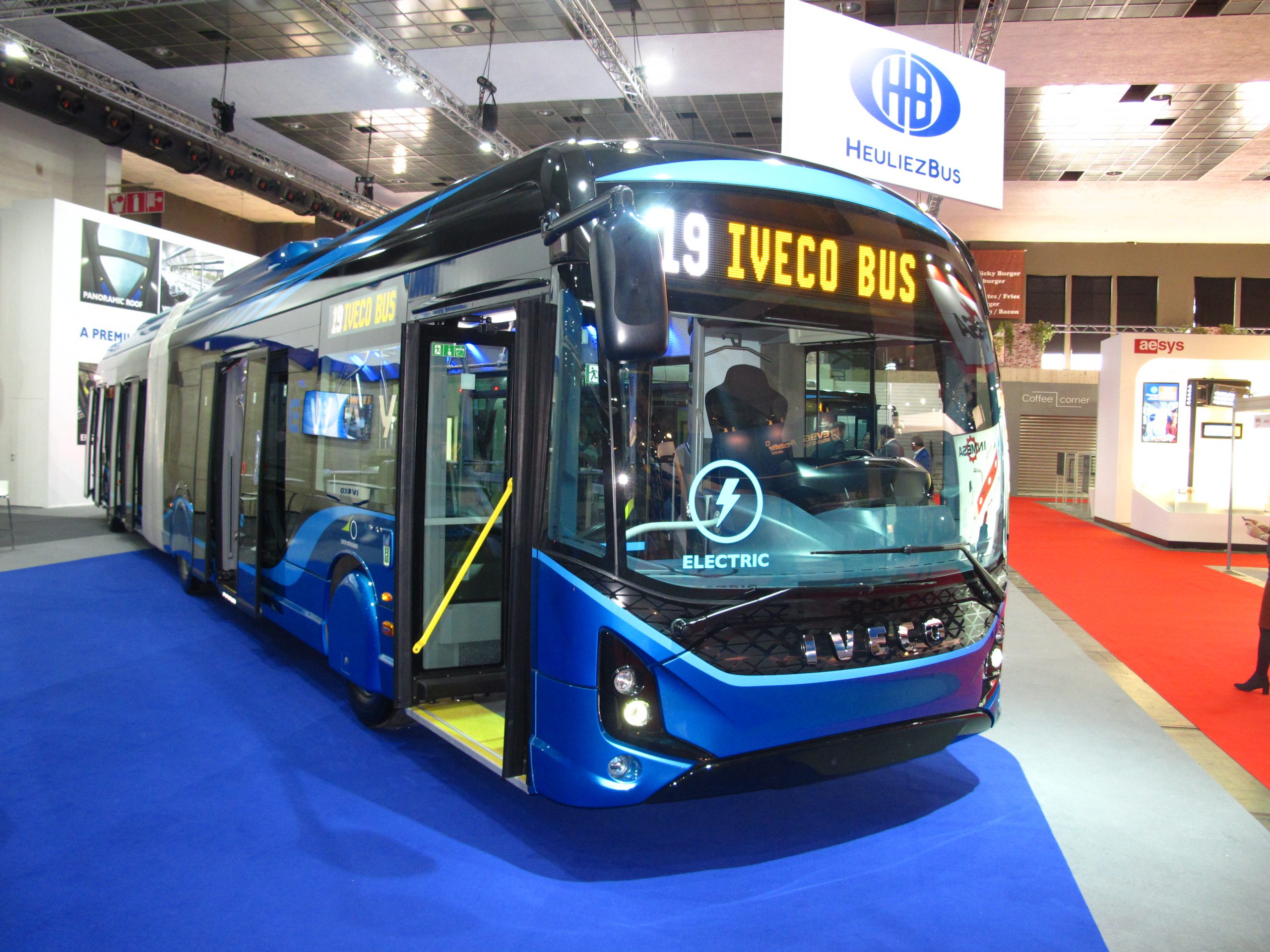 Busworld 2019 Iveco Bus, presenta i bus elettrici eWay