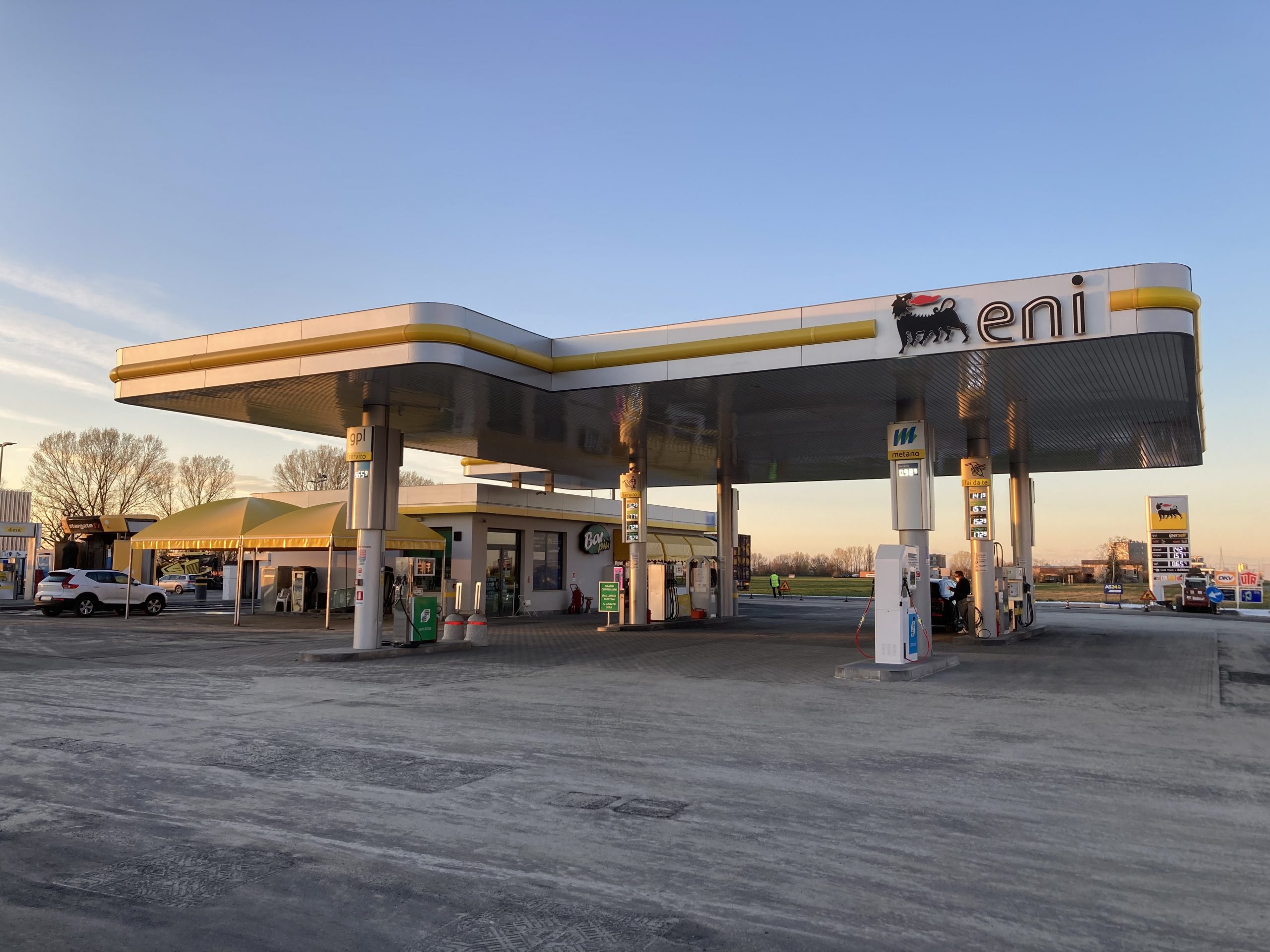 Apre a Fidenza un nuovo distributore di LNG e L-CNG