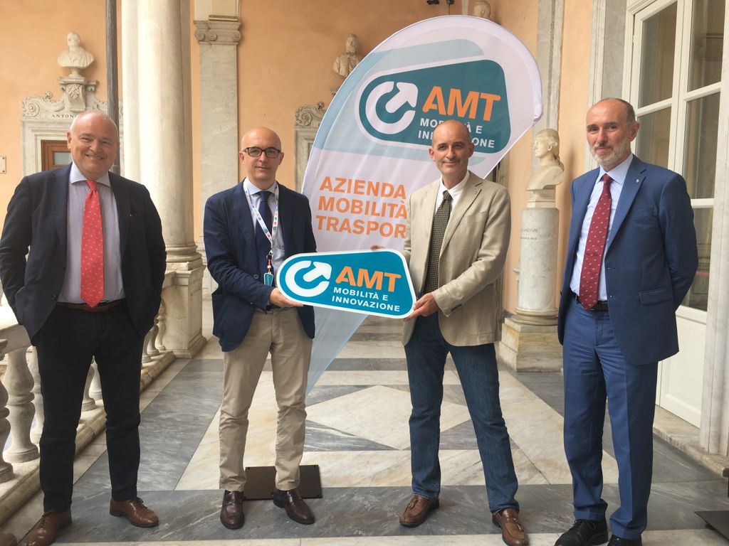 AMT, presentato il nuovo logo e payoff dell'azienda