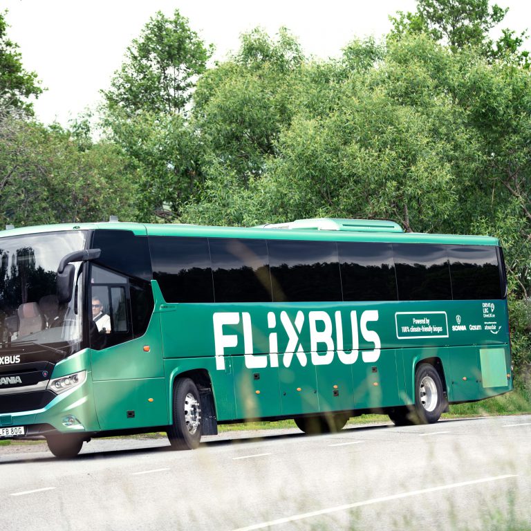 Scania autobus a biogas per Flixbus. Il primo per la lunga percorrenza