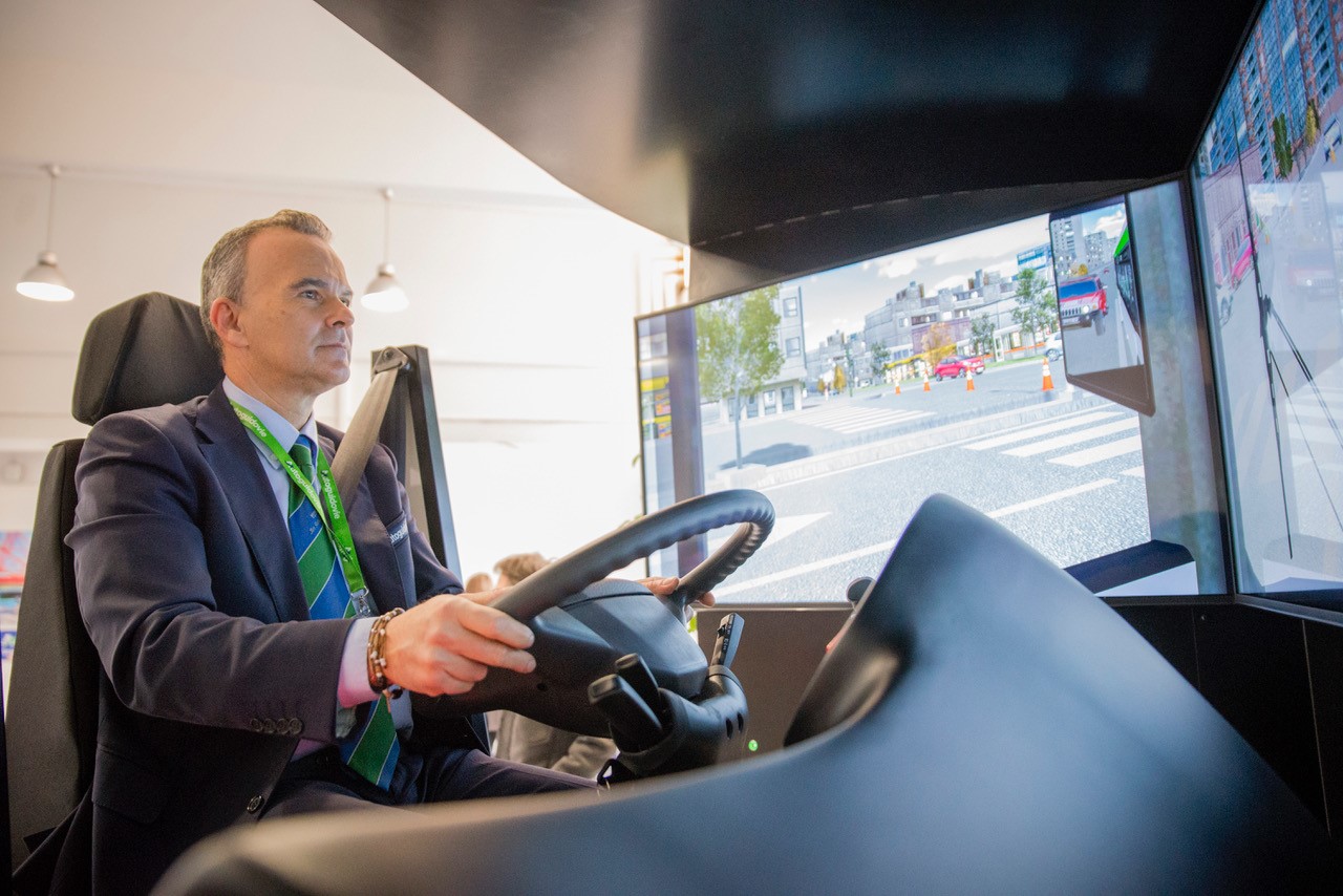 Autoguidovie inaugura il simulatore di guida. Una prima italiana