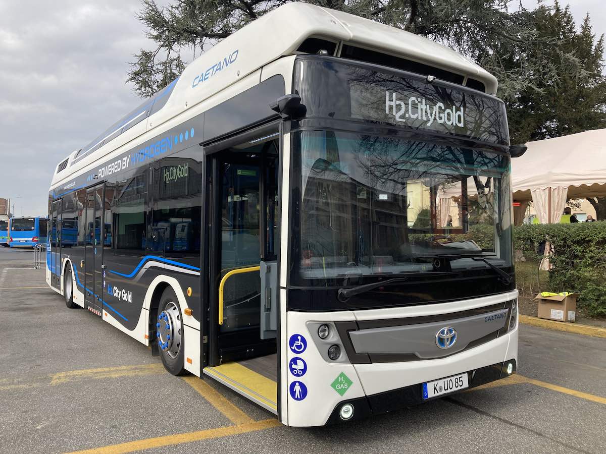 CaetanoBus a idrogeno, oggi la tappa bresciana del tour italiano (con ...
