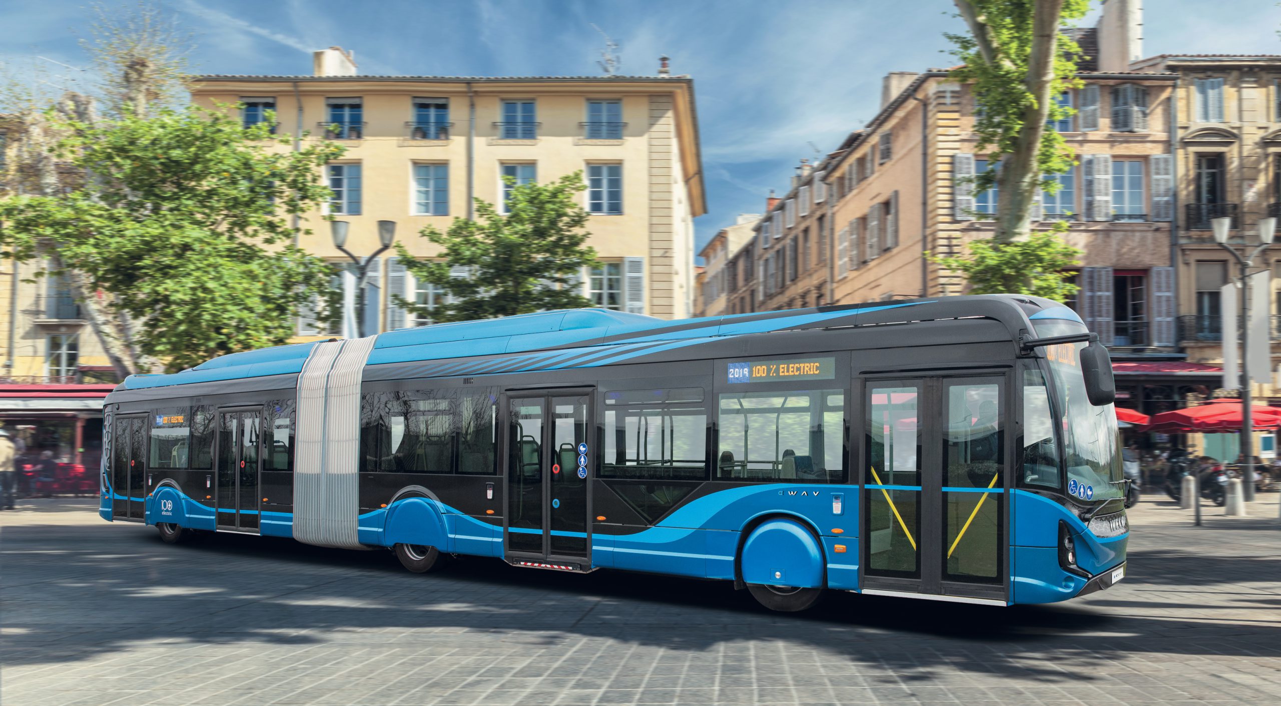 Busitalia testa su strada (a Perugia) i 18 metri elettrici dell'E-Way