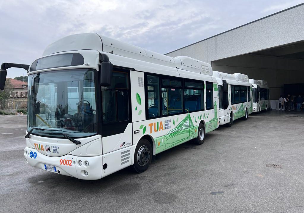 Cinque nuovi elettrici di Rampini per Tua, a Pescara