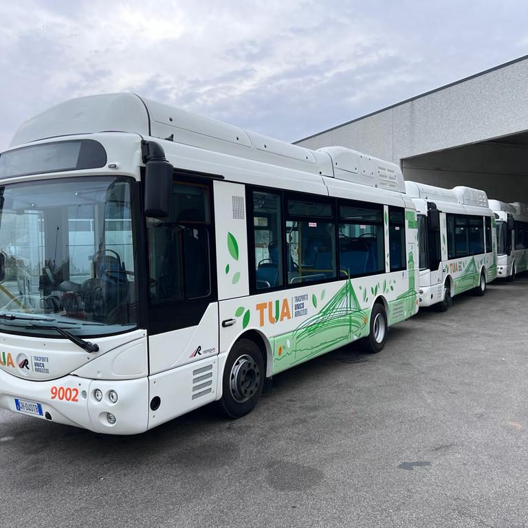 Cinque nuovi elettrici di Rampini per Tua, a Pescara