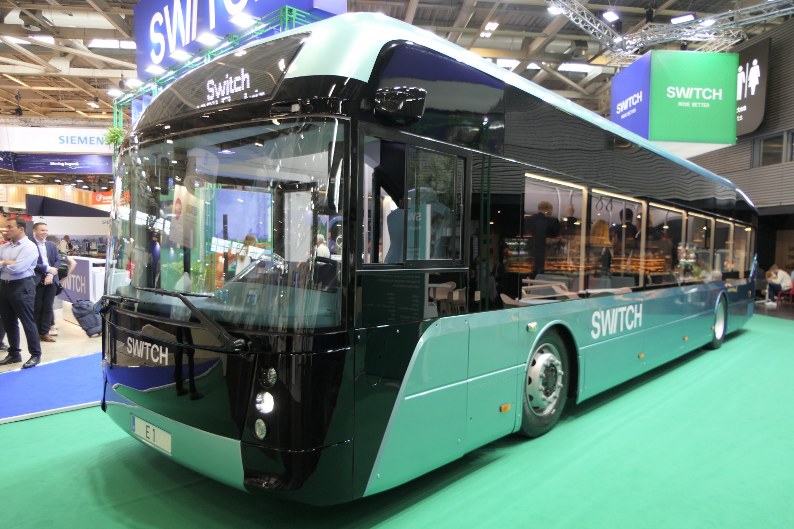 Switch Mobility lancia il bus elettrico e1. Progettato per il mercato ...