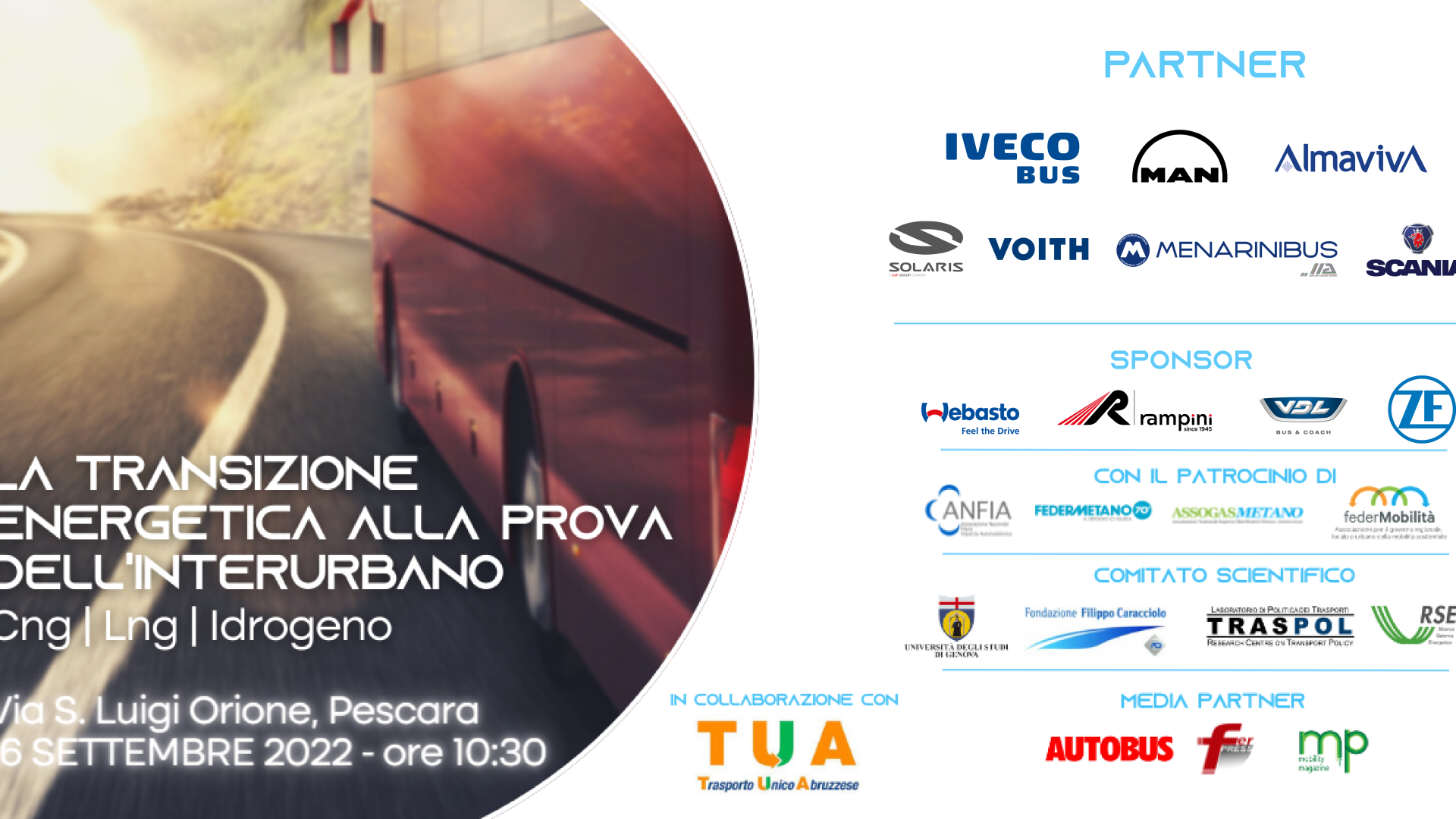 2022-09-16 IN PRESENZA / Transizione energetica interurbano | AUTOBUS ...