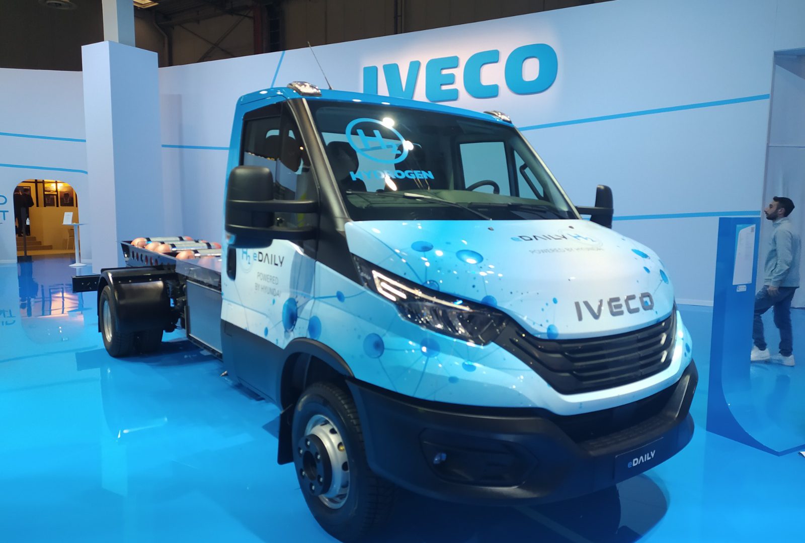 Iveco lancia l'eDaily fuel cell all'IAA (oltre alla versione a batteria)