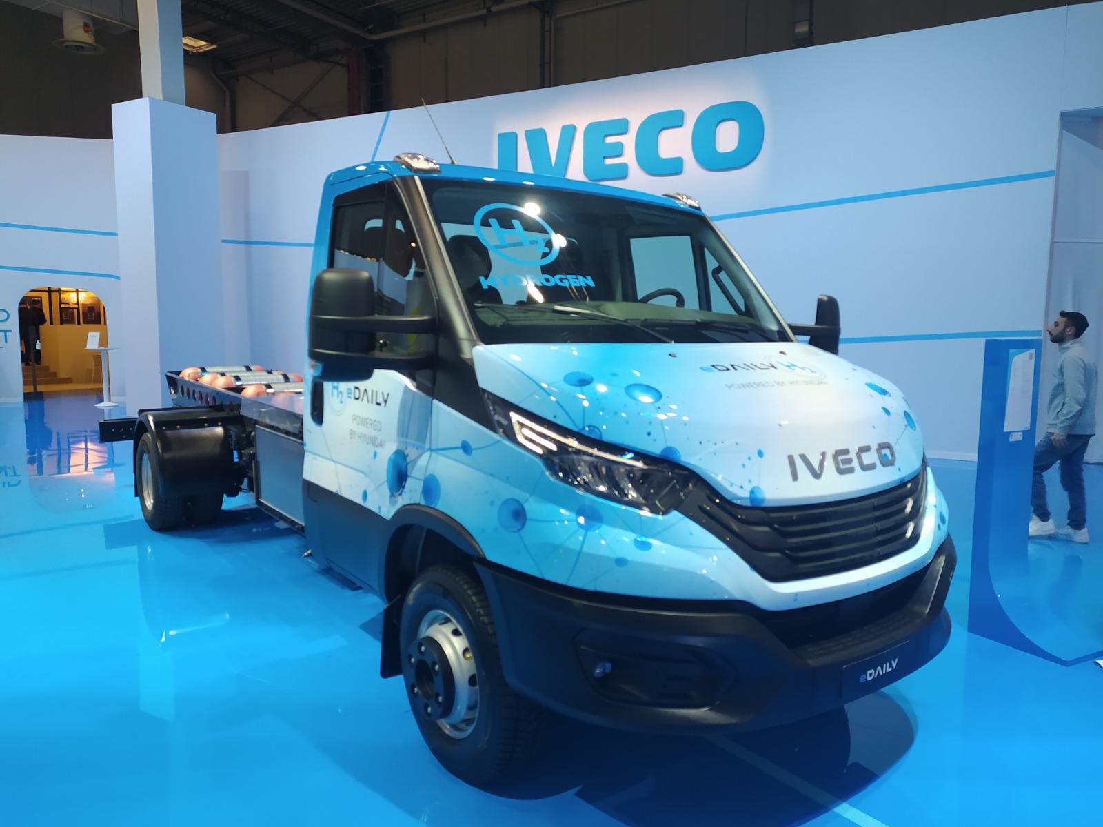 Iveco lancia l'eDaily fuel cell all'IAA (oltre alla versione a batteria)