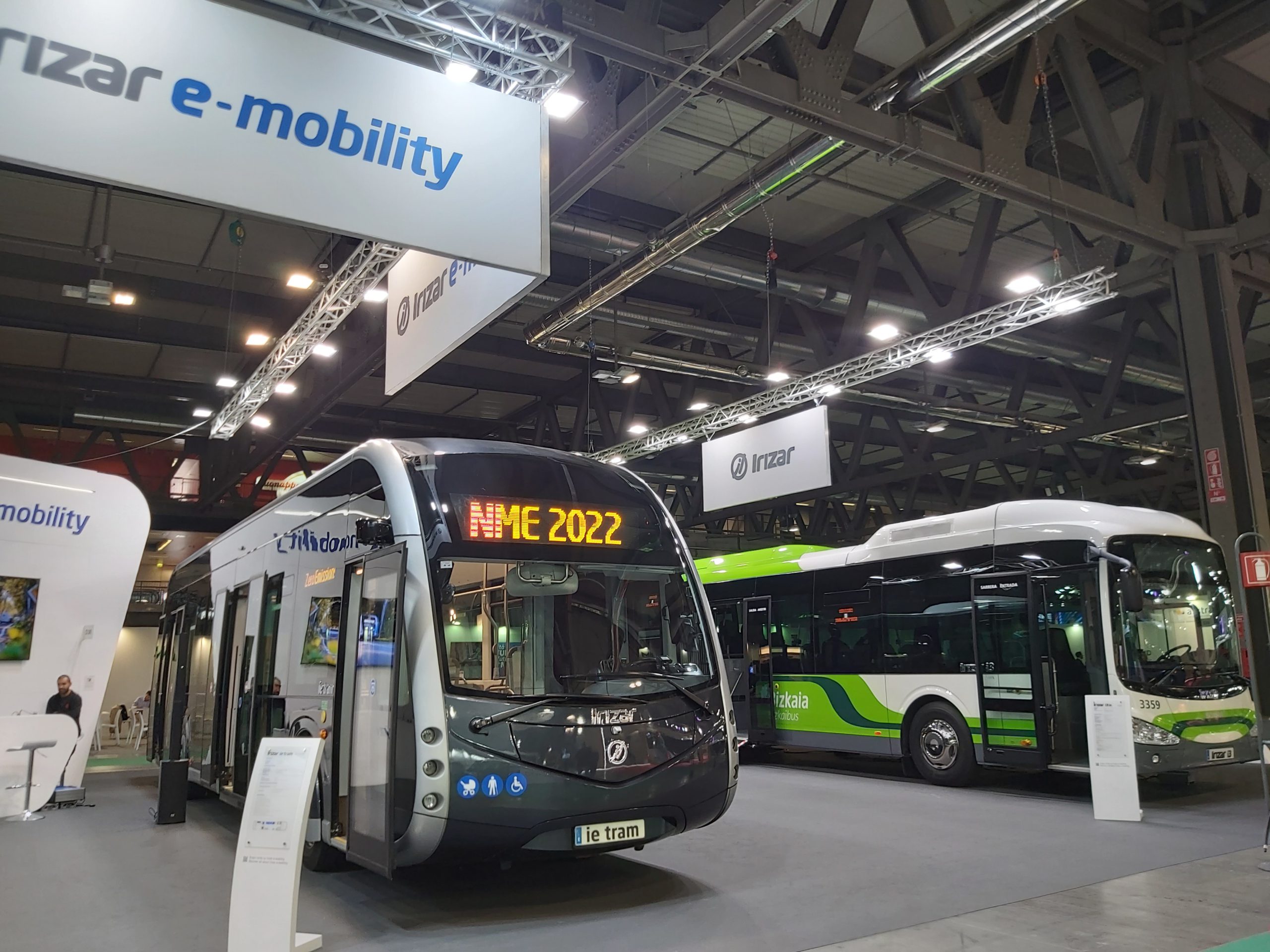 Irizar e-mobility presente alla fiera Next Mobility Exhibition