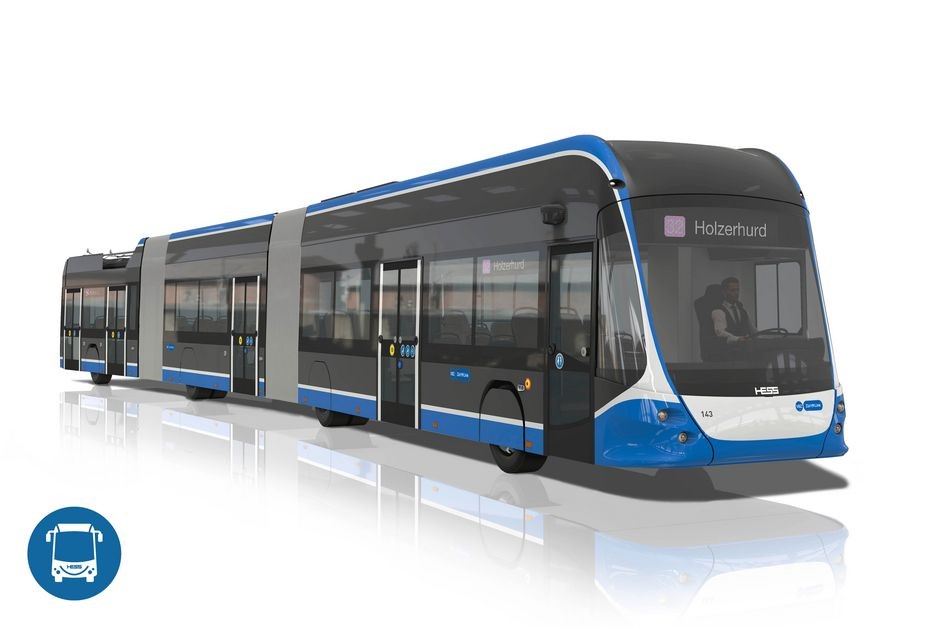 Ecco i nuovi filobus targati Hess per la rete di Zurigo