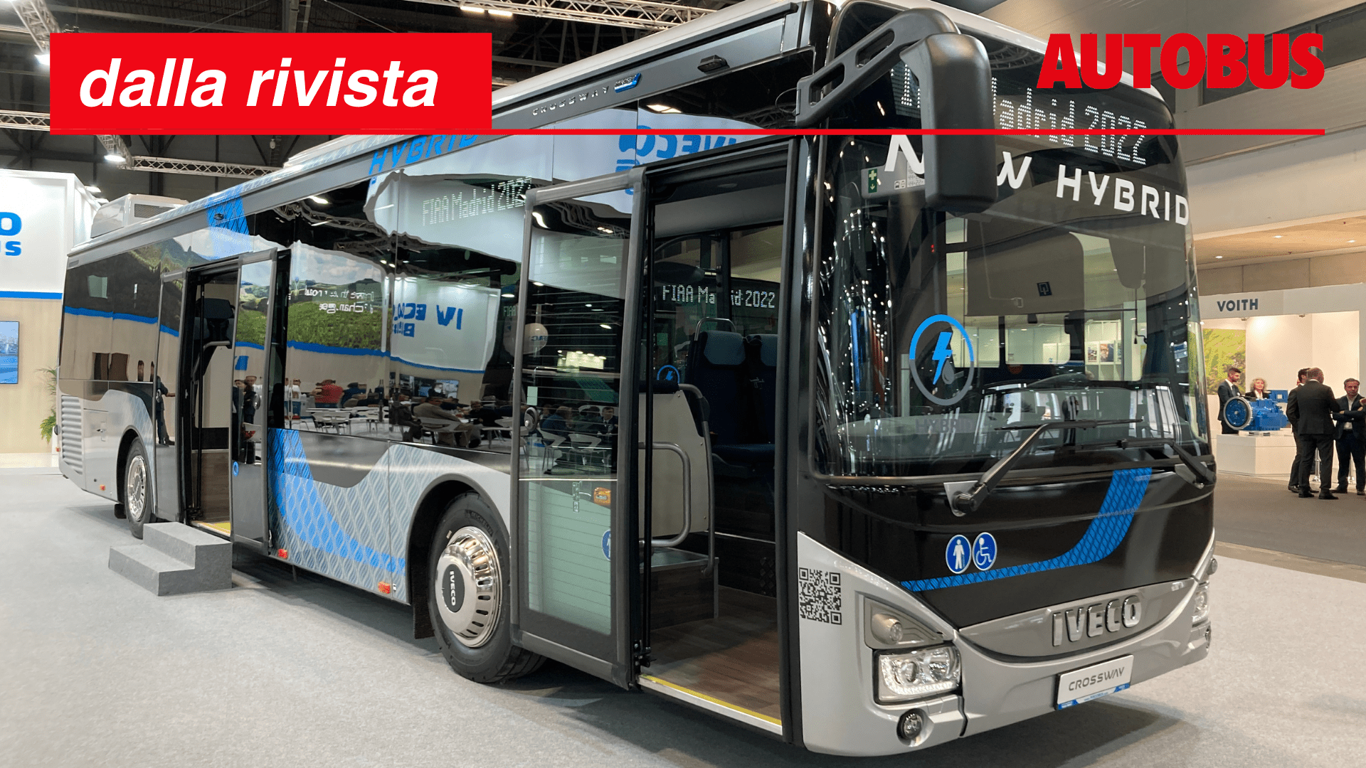 Iveco lancia il Crossway Le Hybrid: un figlio del suo tempo