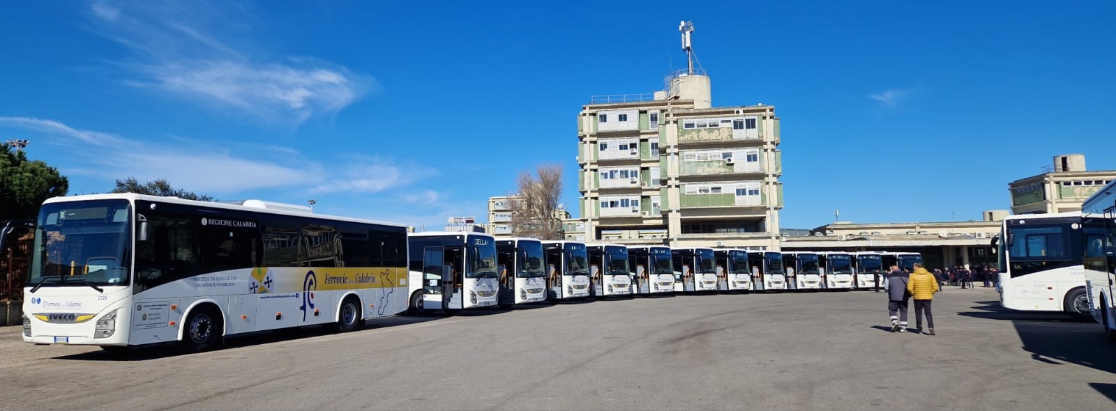 36 Crossway Line di Iveco Bus per Ferrovie della Calabria