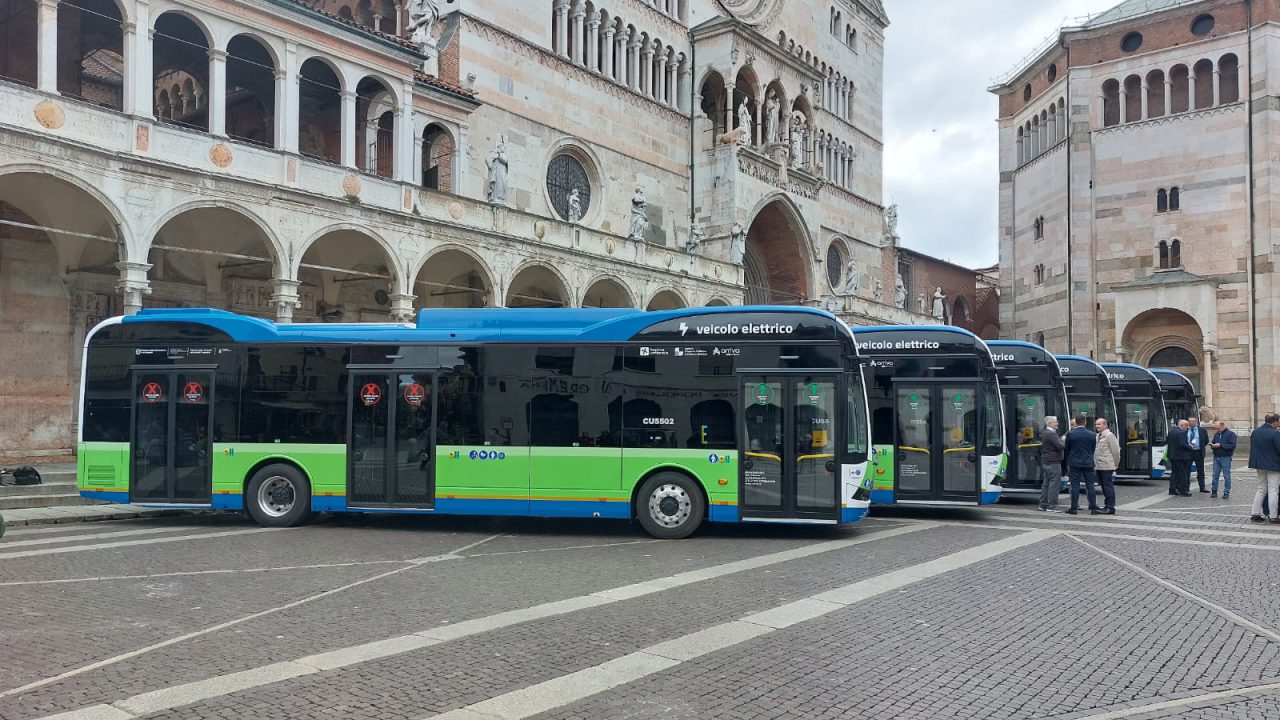 Arriva Italia, sei autobus Byd elettrici per il tpl di Cremona