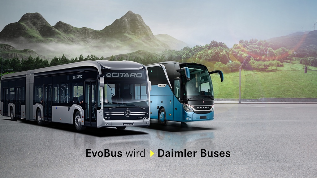 EvoBus diventa Daimler Buses (a partire dal 12 luglio)