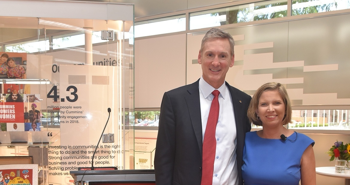 Cummins, Jennifer Rumsey eletta presidente del CdA