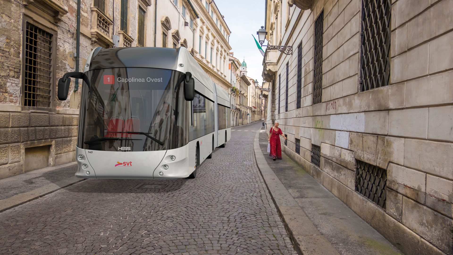 E-bus e filobus con flash charging: Hess e Hitachi i fornitori a Vicenza