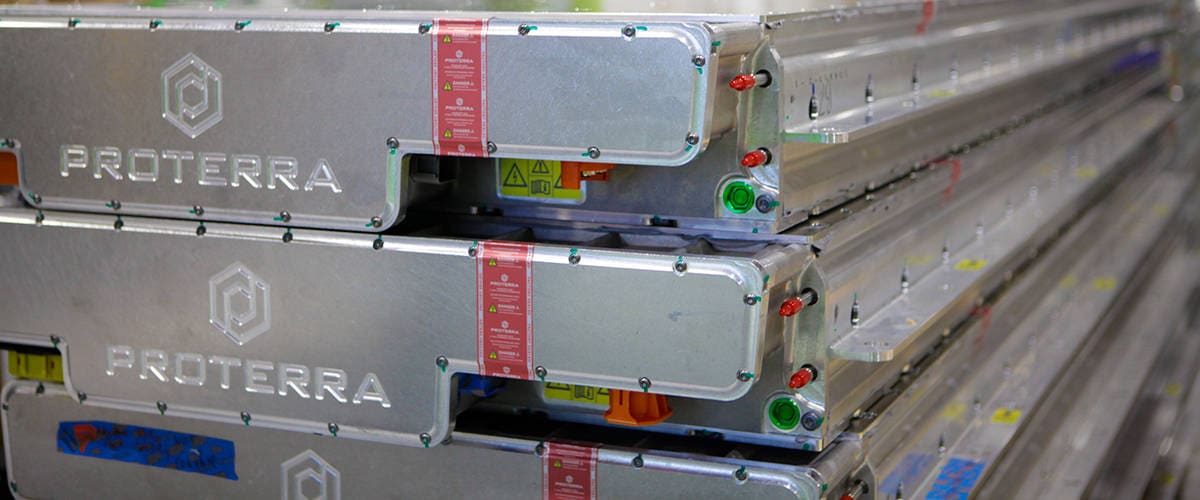 Batterie, Proterra è entrata a far parte di Volvo Group
