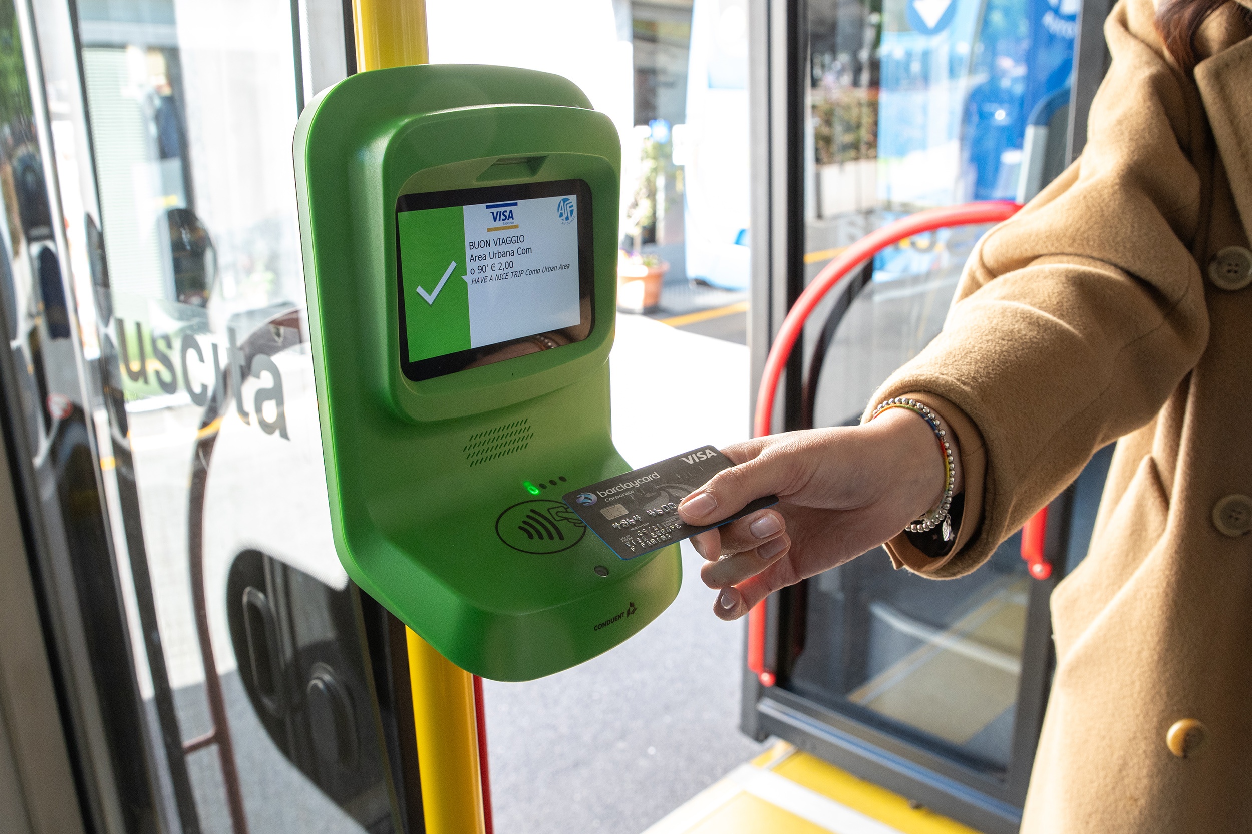 SwipeOnLake, ASF Autolinee per il pagamento contactless del biglietto