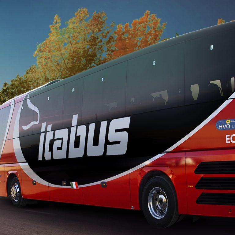 Itabus, tutta la flotta alimentata con HVolution di Eni