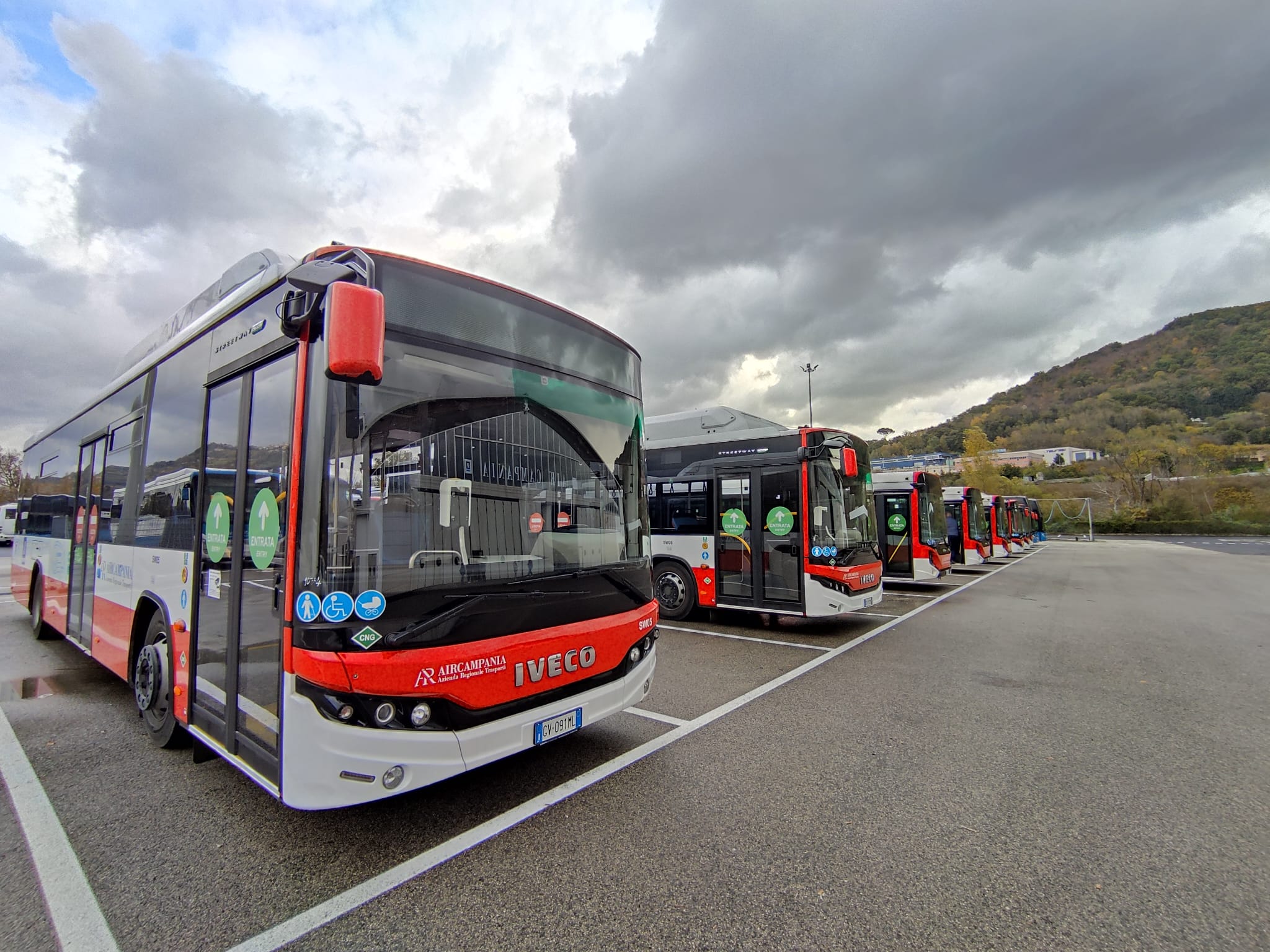 Air Campania, nuova sede e 5 autobus elettrici