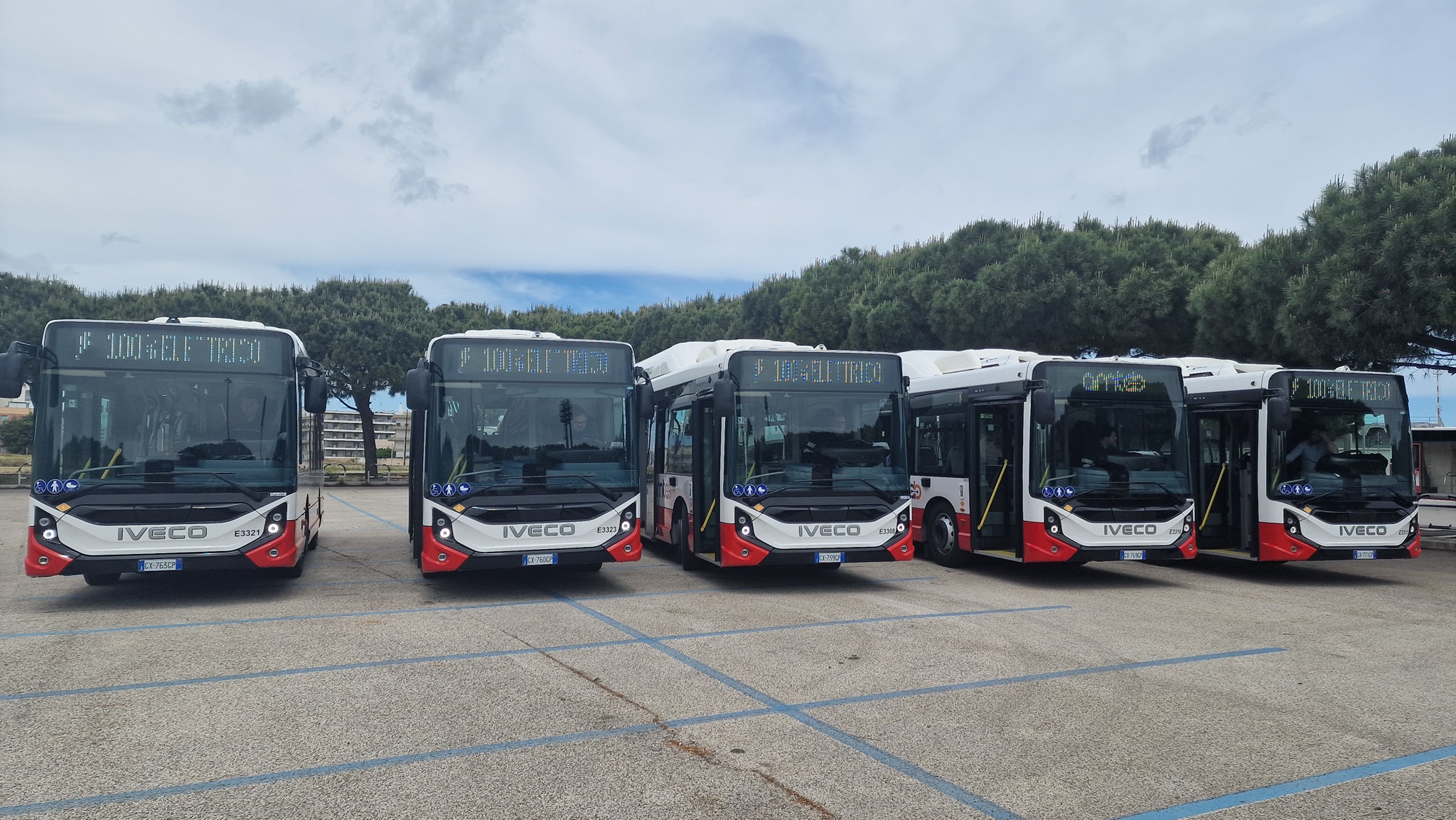 AMTAB Bari presenta i suoi primi autobus elettrici di sempre