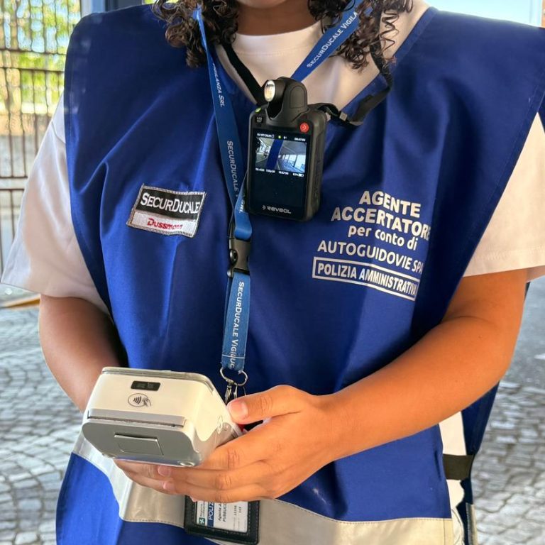 Autoguidovie, più sicurezza a bordo con le bodycam di Securducale